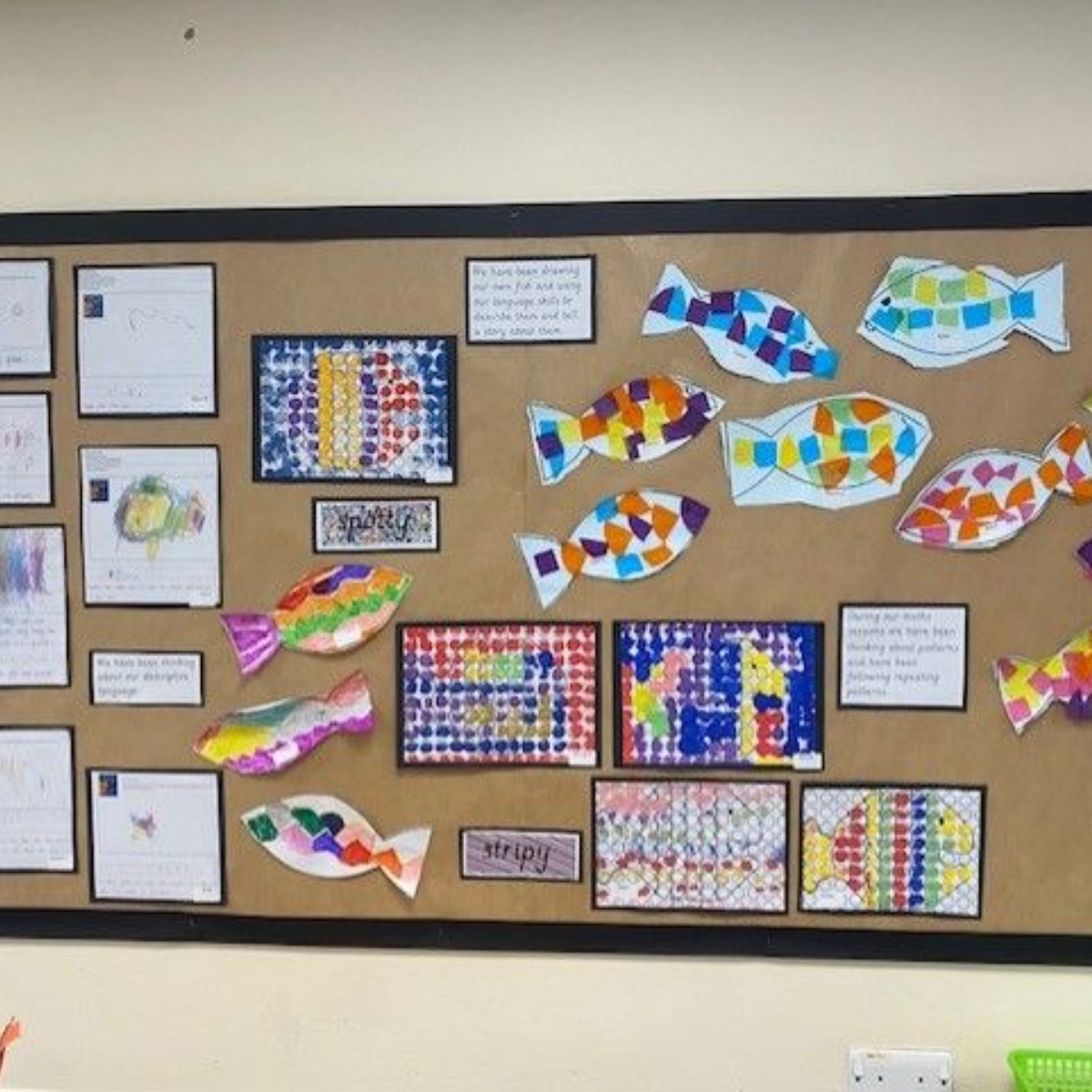 Golden Valley Primary School - Art work in Reception